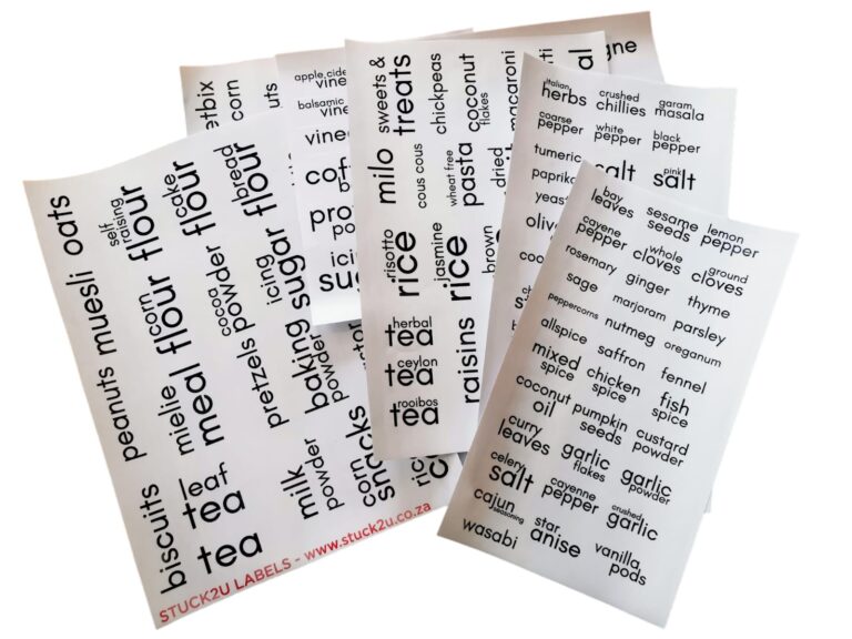 Stuck 2 U - Customised Stickers & Labels
