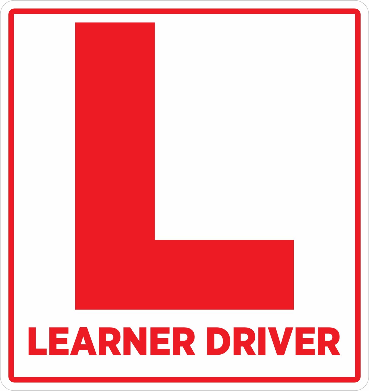 LEARNER & NEW DRIVER STICKER - Stuck2U